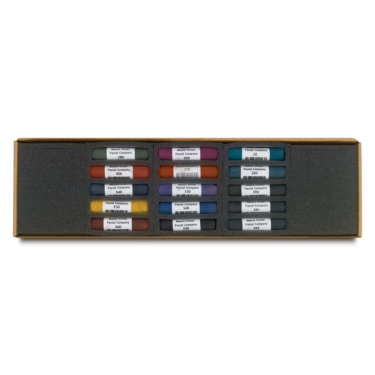 Mount Vision Soft Pastel Set - Dark Colors, Set of 15 | Michaels