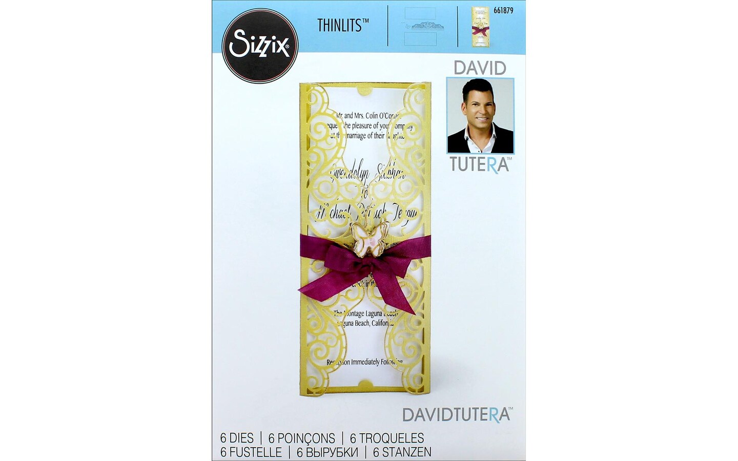 Sizzix DTutera Thinlits Die Invitation Wrapper | Michaels