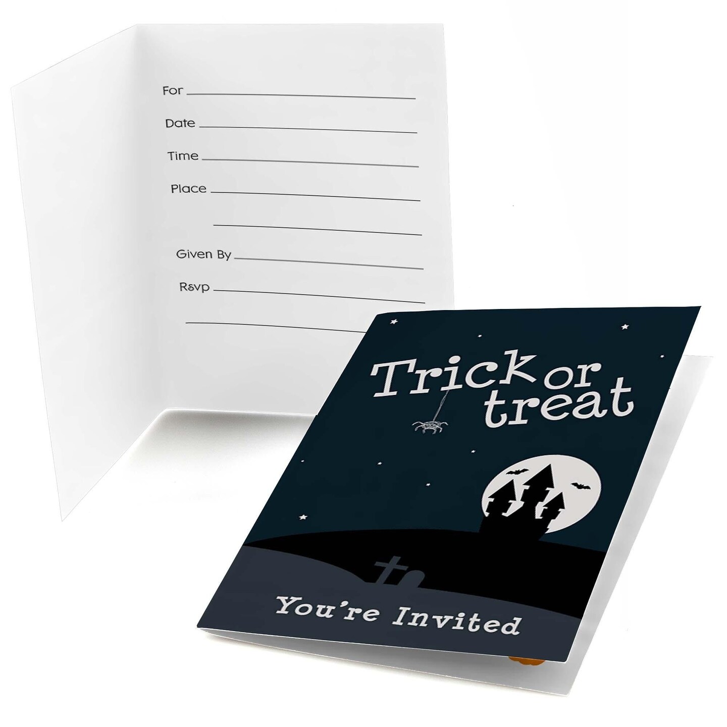 Big Dot of Happiness Trick or Treat - Fill In Halloween Party ...
