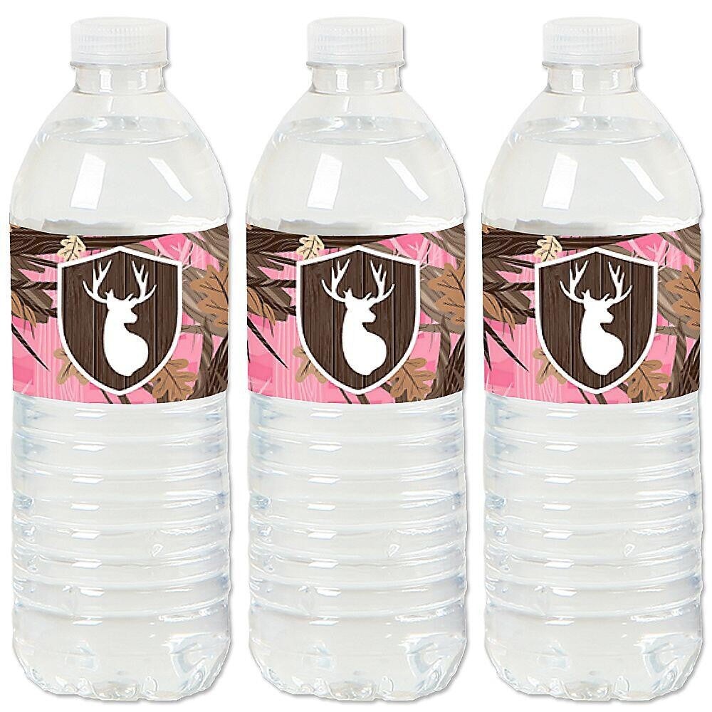 Big Dot of Happiness Pink Gone Hunting - Deer Hunting Girl Camo Baby ...