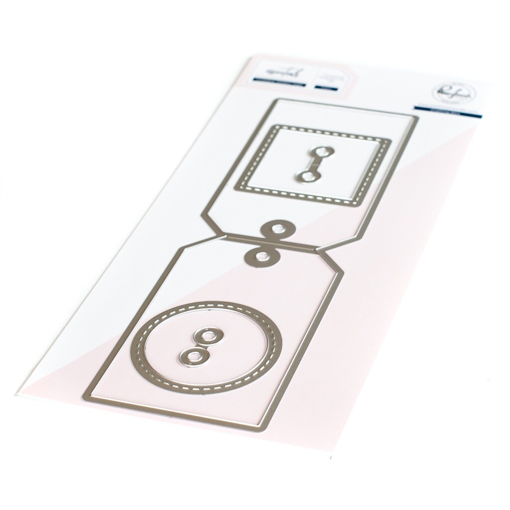 Pinkfresh Studio Essentials Die Set-Foldable Shaker Tags | Michaels