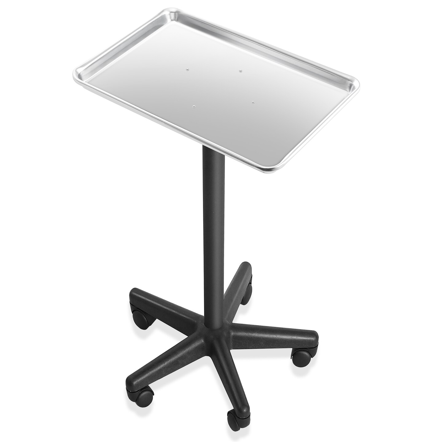 Saloniture Aluminum Salon Instrument Tray, Heavy-Duty Metal Rolling ...