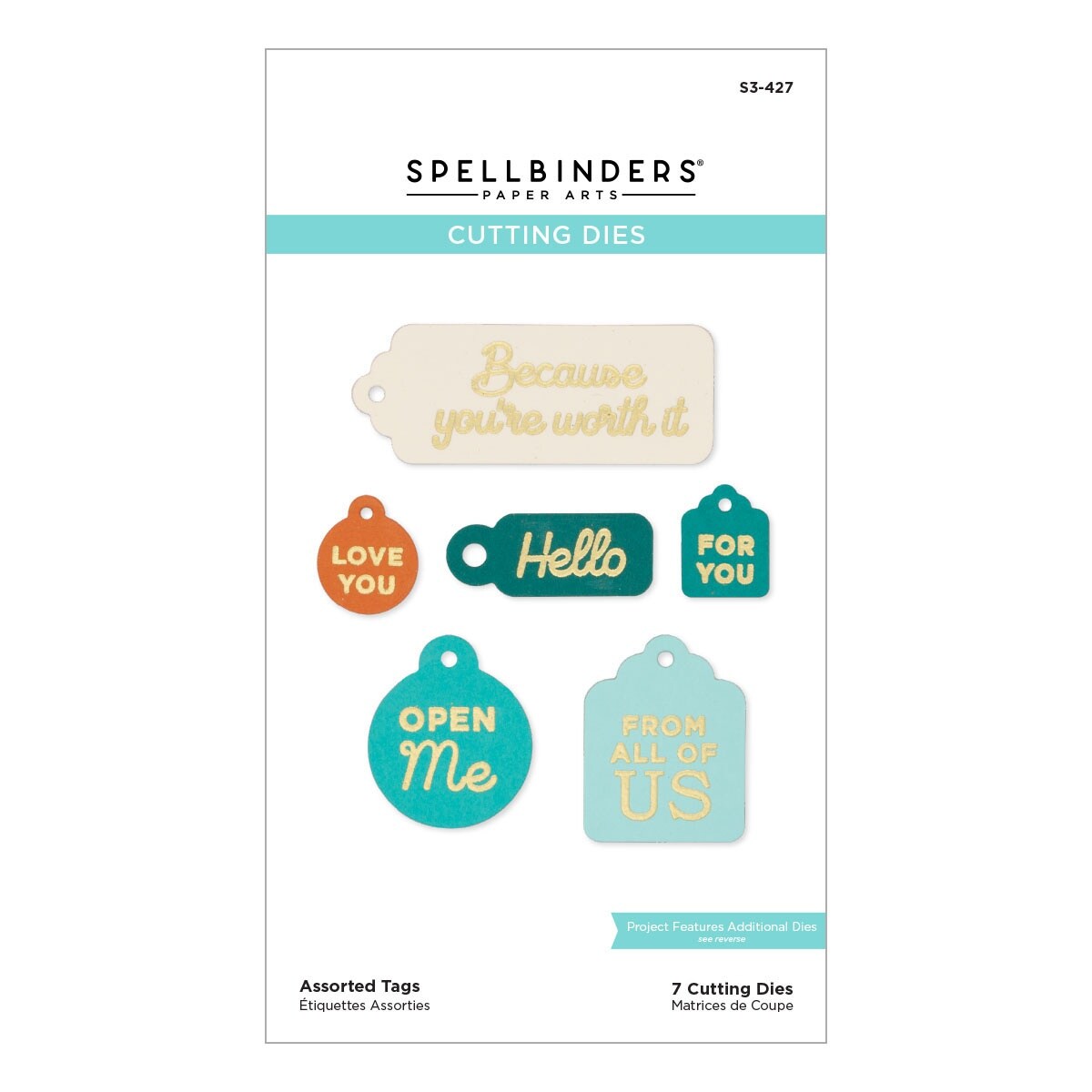 Spellbinders Etched Dies-Celebrate You Assorted Tags | Michaels