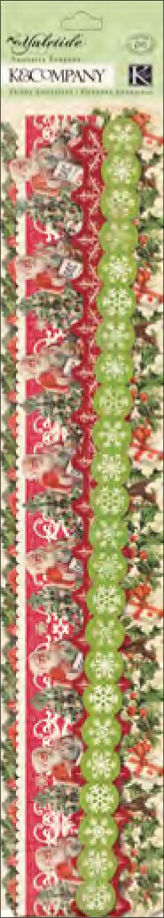 Yuletide Adhesive Paper Borders | Michaels