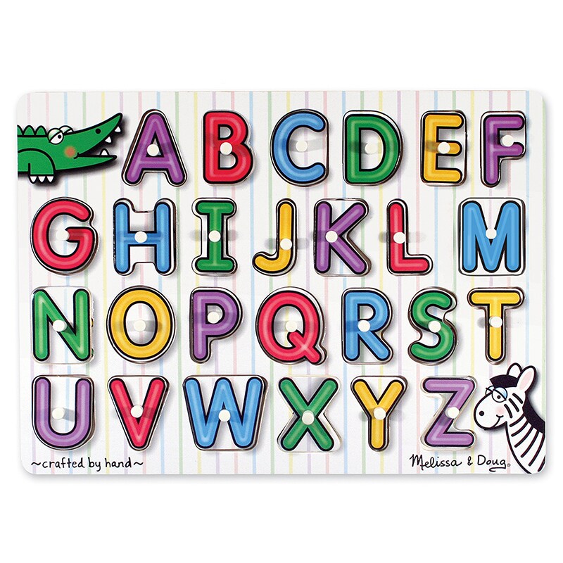 See-Inside Alphabet Peg Puzzle | Michaels