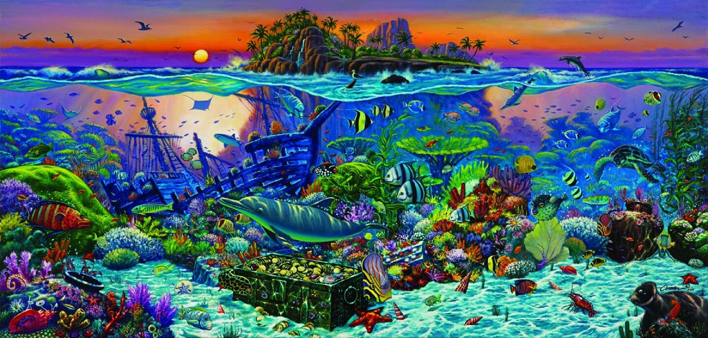 Sunsout Coral Reef Island 1000 pc Jigsaw Puzzle 20121 | Michaels