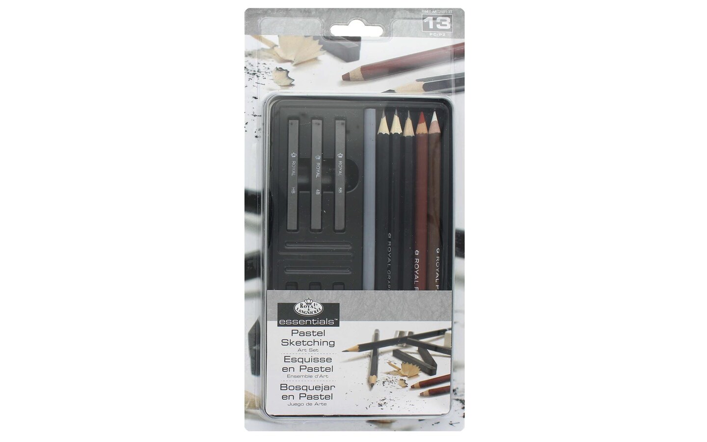 Royal Ess Art Set Pastel Sketching Tin | Michaels