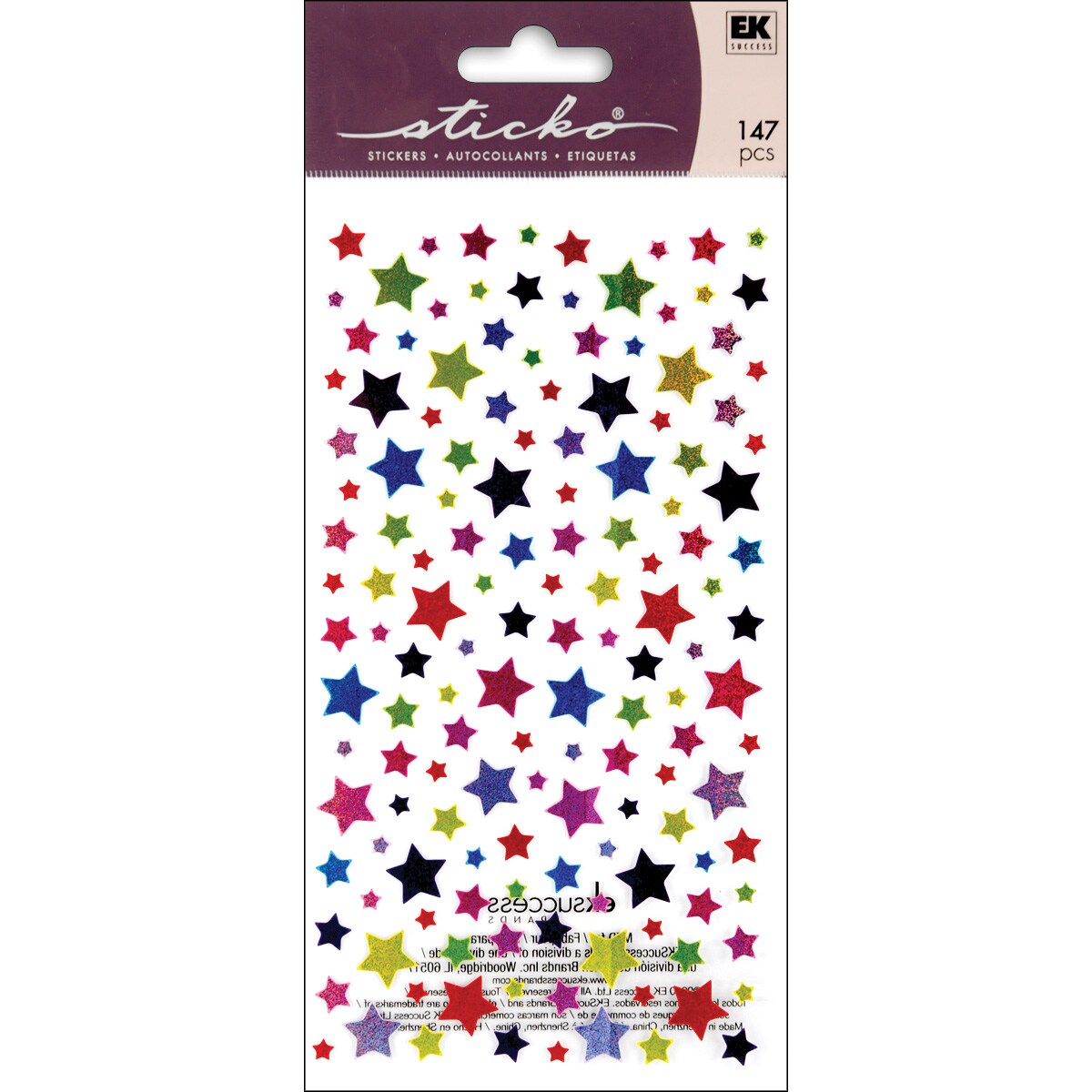 Sticko Stickers-Shimmery Stars | Michaels