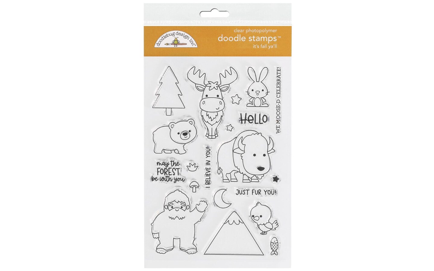 Doodlebug Great Outdoors Doodle Stamps ItsFallYall | Michaels