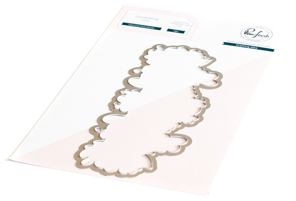 Pinkfresh Studio Die-Charming Floral Border | Michaels