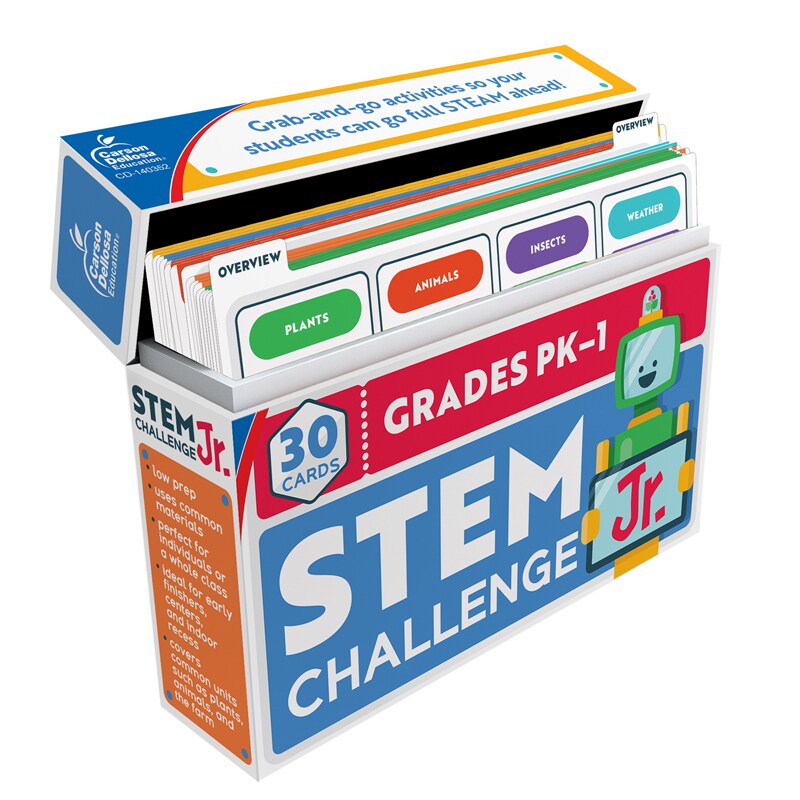 STEM Challenge, Jr. Learning Cards | Michaels