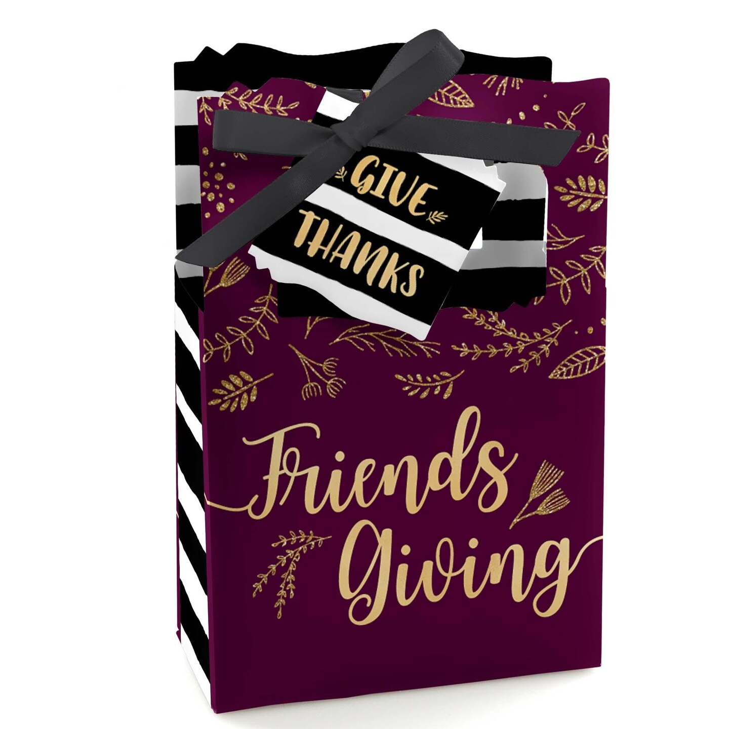 Big Dot of Happiness Elegant Thankful for Friends - Friendsgiving ...