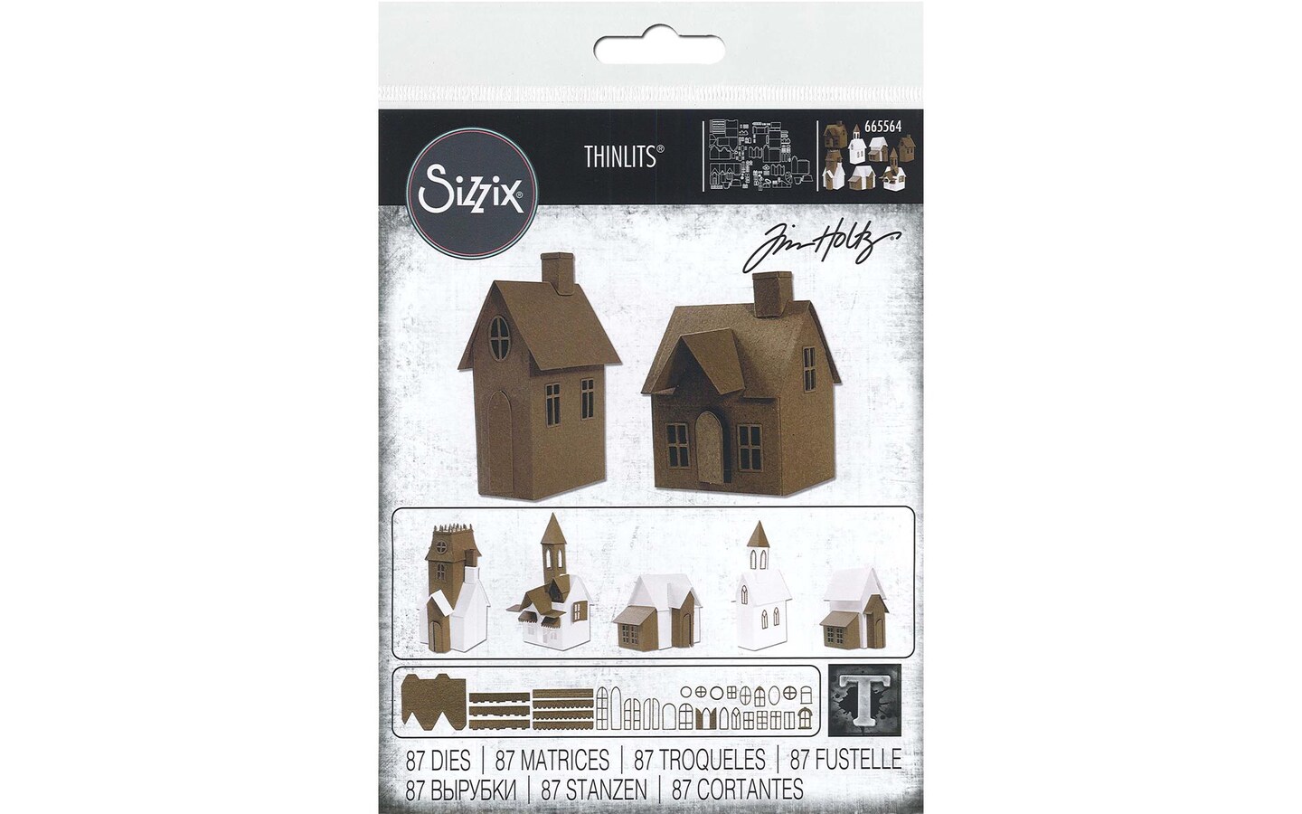 Sizzix THoltz Thinlits Die Village Collection | Michaels