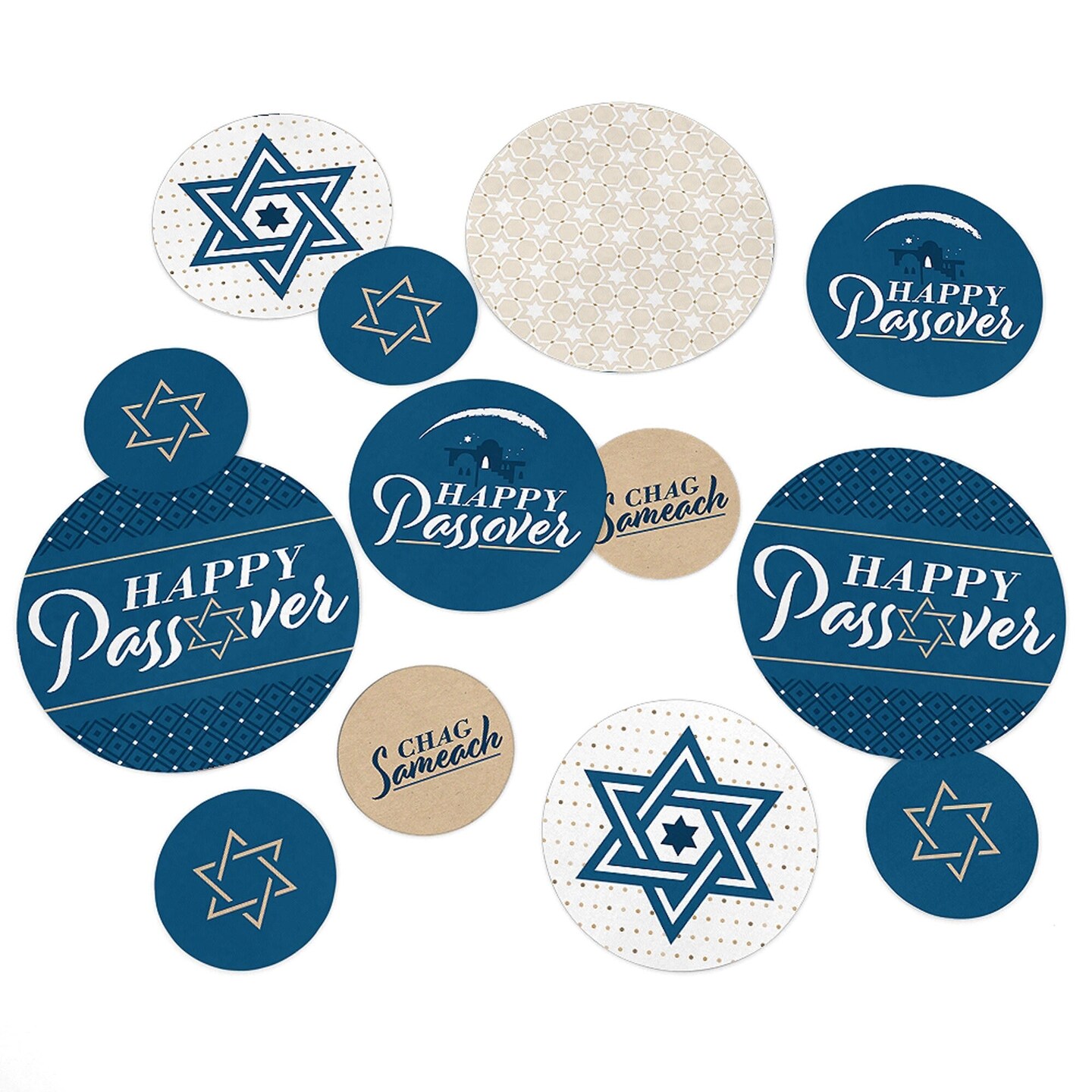 Big Dot of Happiness Happy Passover - Pesach Jewish Holiday Party Giant ...