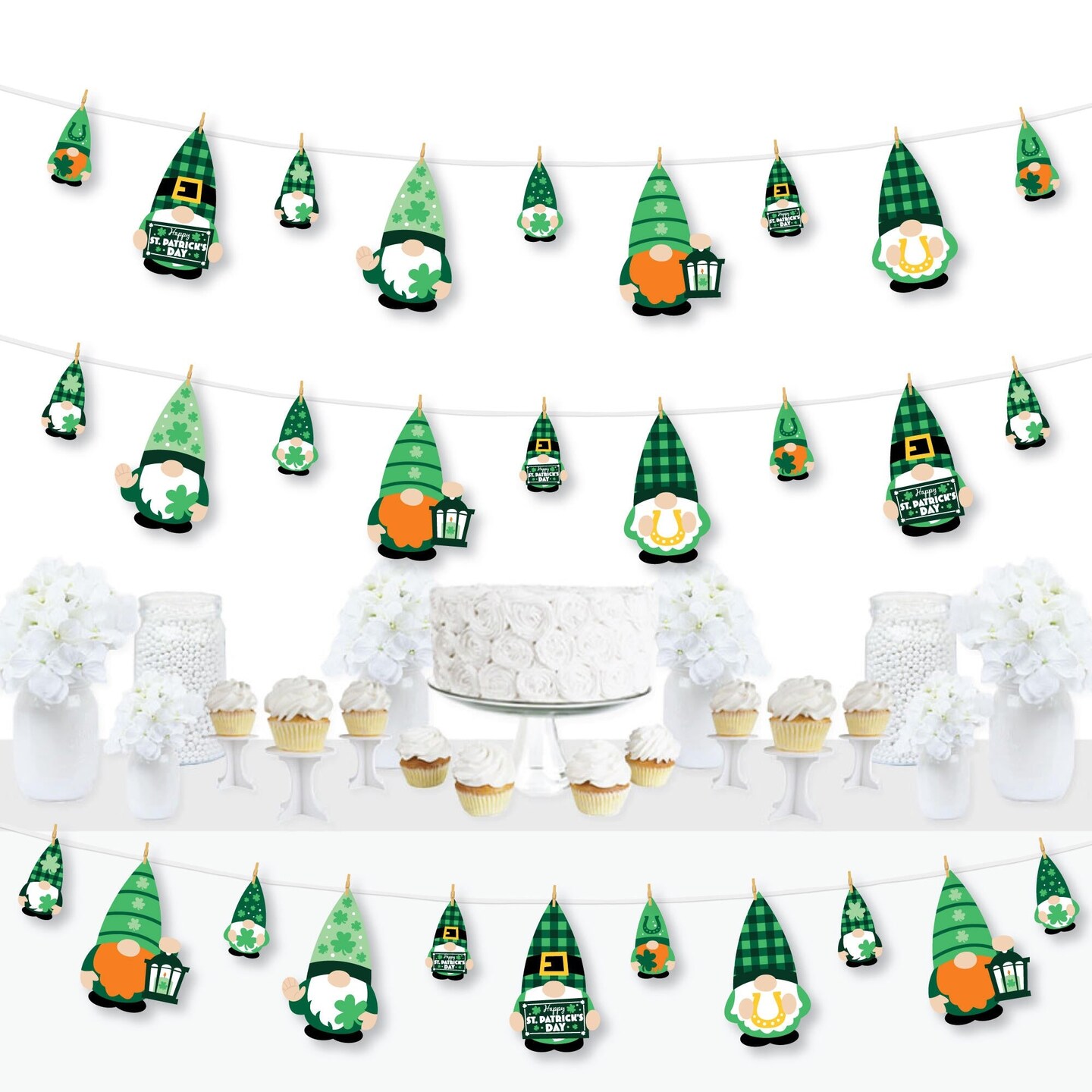 Big Dot of Happiness Irish Gnomes - St. Patrick's Day Party DIY ...