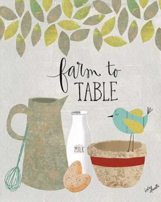 Farm to Table Poster Print by Katie Doucette - Item # VARPDXKA1452 ...
