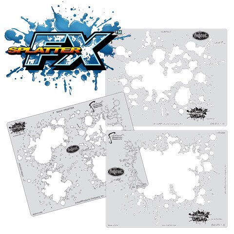 SPLATTER FX TEMPLATE SET | Michaels