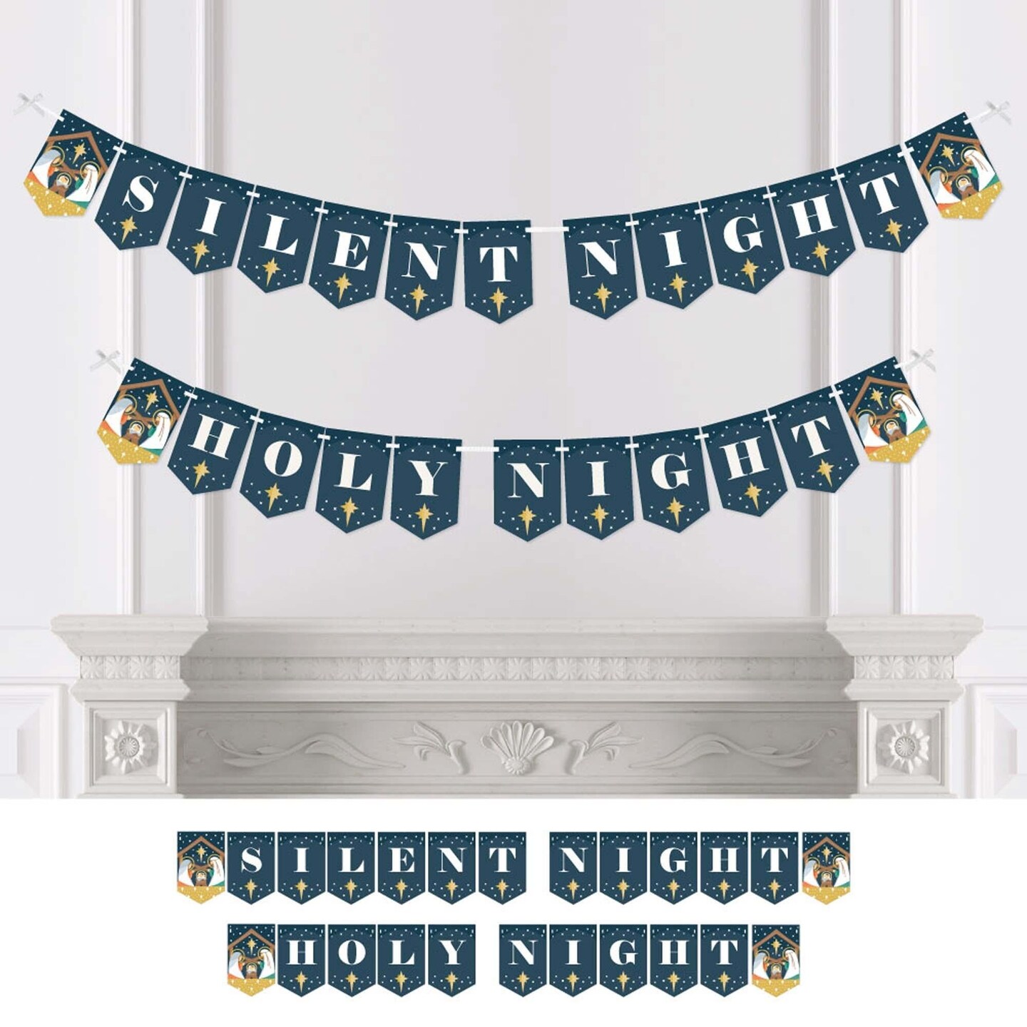 Big Dot of Happiness Holy Nativity - Manger Scene Religious Christmas ...