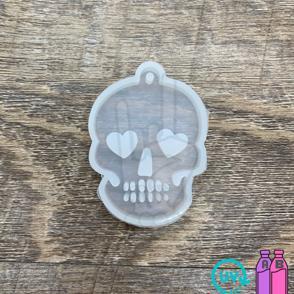 Mini Skull Keychain Mold for Epoxy or UV Resin Art | Michaels
