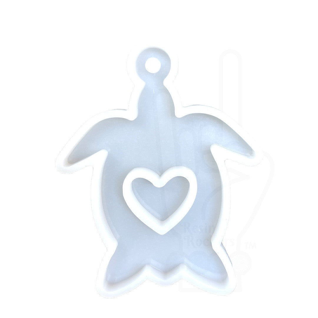 UV Safe Sea Turtle Keychain Silicone Mold for UV & Epoxy Resin Art ...