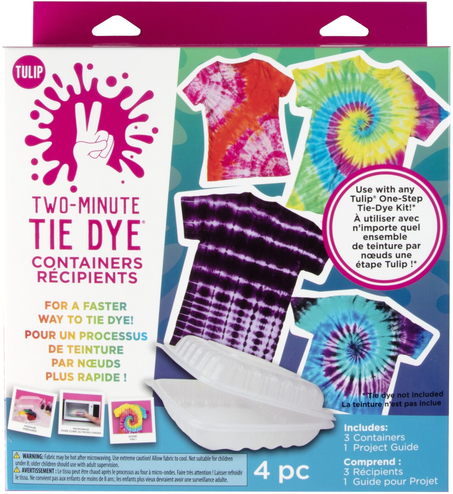 Tulip Two-Minute Tie-Dye Container 3/Pkg | Michaels