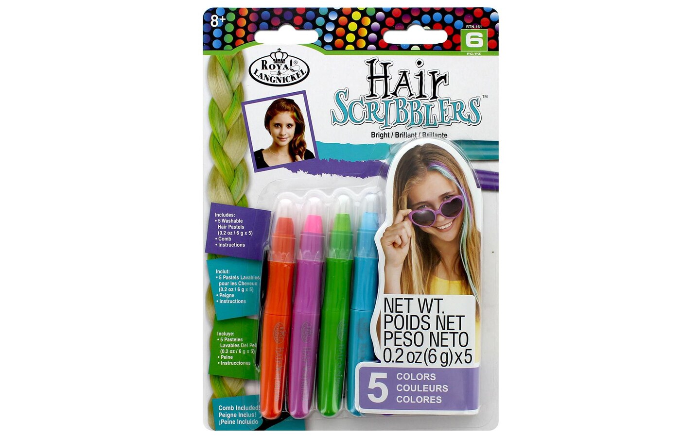 Royal Hair Scribblers Set Bright | Michaels
