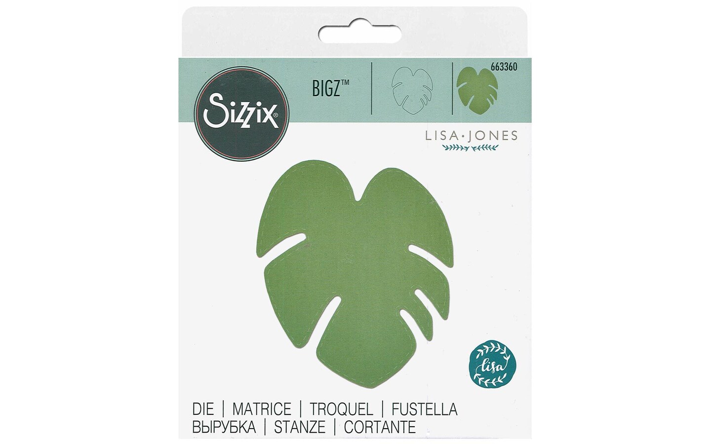Sizzix LJones Bigz Die Tropical Leaf | Michaels