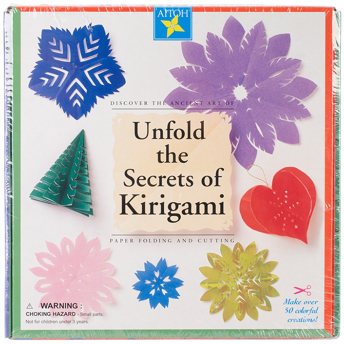 Aitoh Unfold The Secrets of Kirigami Kit-50+ Creations | Michaels