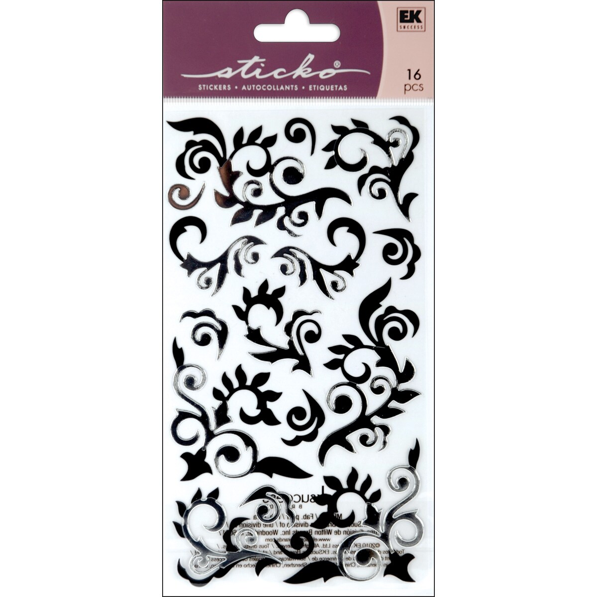 Sticko Stickers-Silver Flourish | Michaels