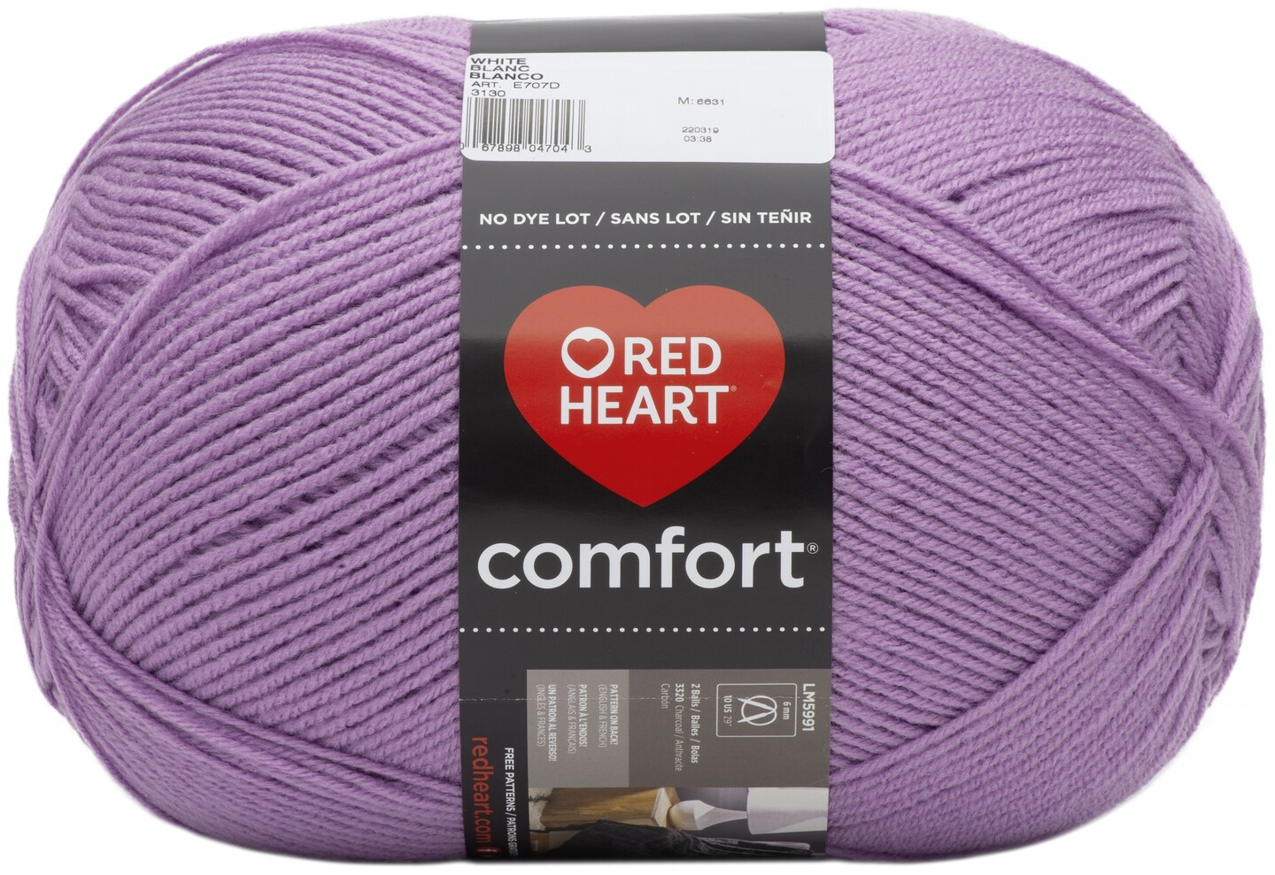 Red Heart Comfort Yarn-Lavender | Michaels