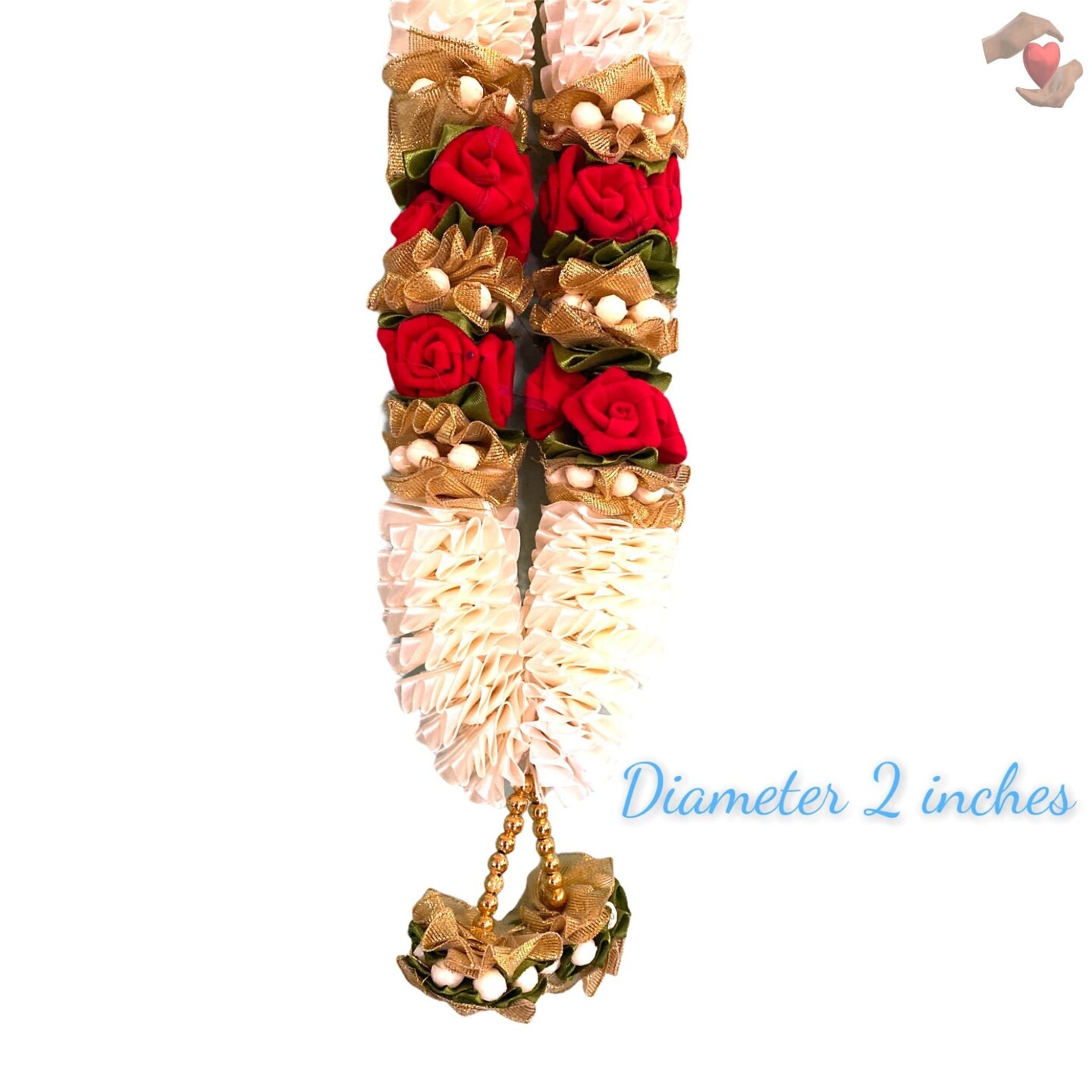 2ct Wedding Garland, Varmala Artificial Rose, Shadi, Indian Milni Mala ...