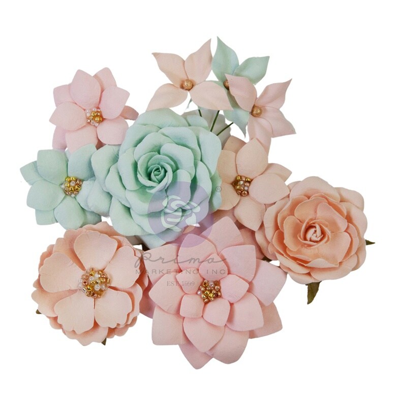 Prima Marketing Mulberry Paper Flowers-Eres Miel/Miel | Michaels