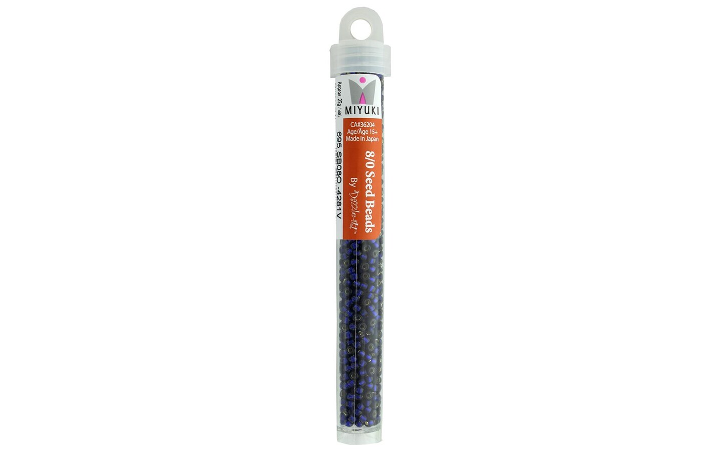 John Bead Miyuki Seed Bead 8/0 Dc Navy Blue | Michaels