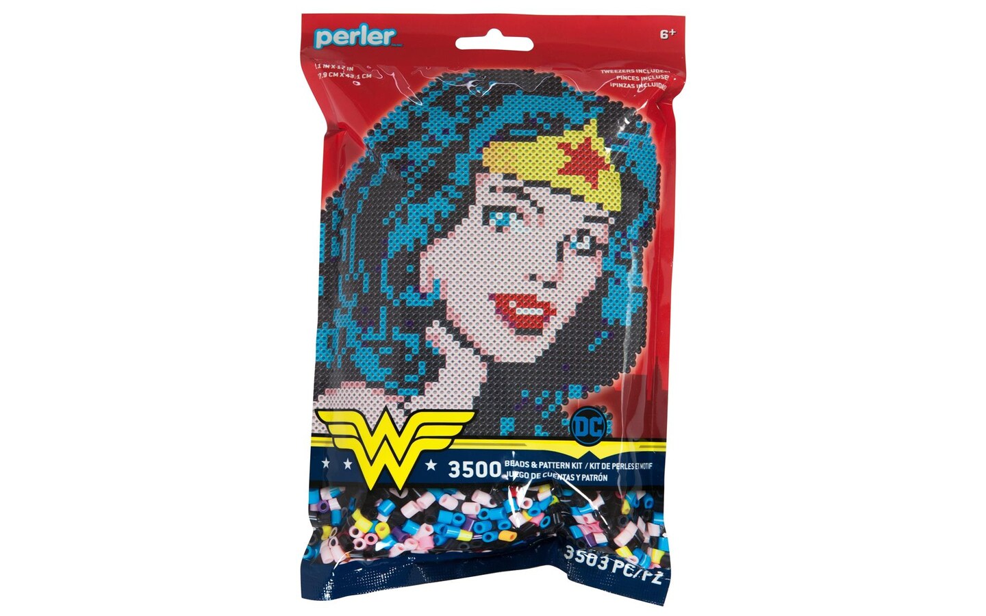 Perler Fused Bead&Pattern Kit Wonder Woman | Michaels