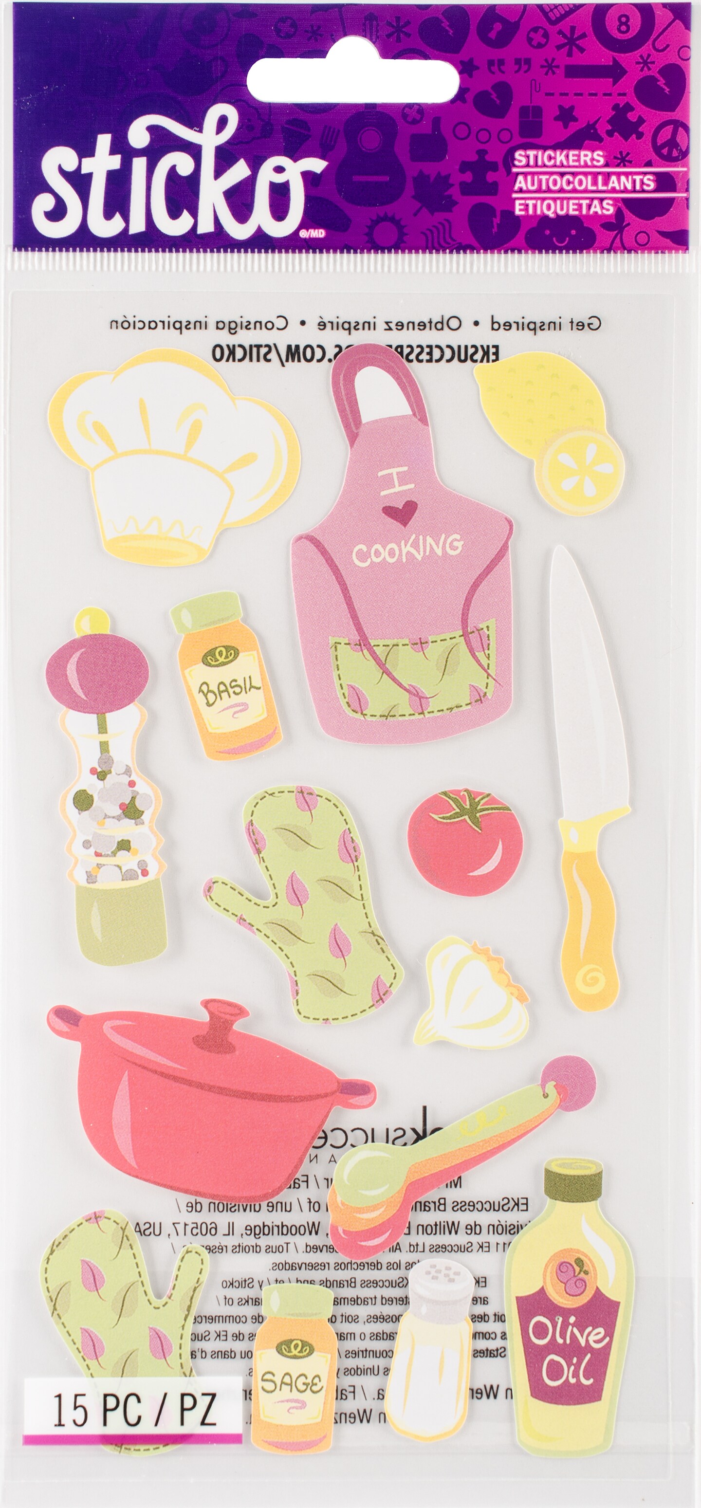 Sticko Stickers-Cooking | Michaels
