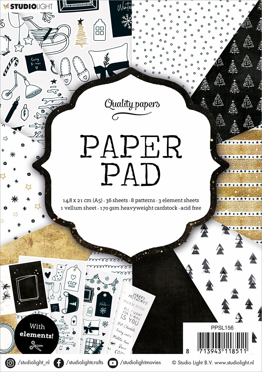 Studio Light 170gsm Paper Pad A5 36/Pkg-NR. 156 | Michaels