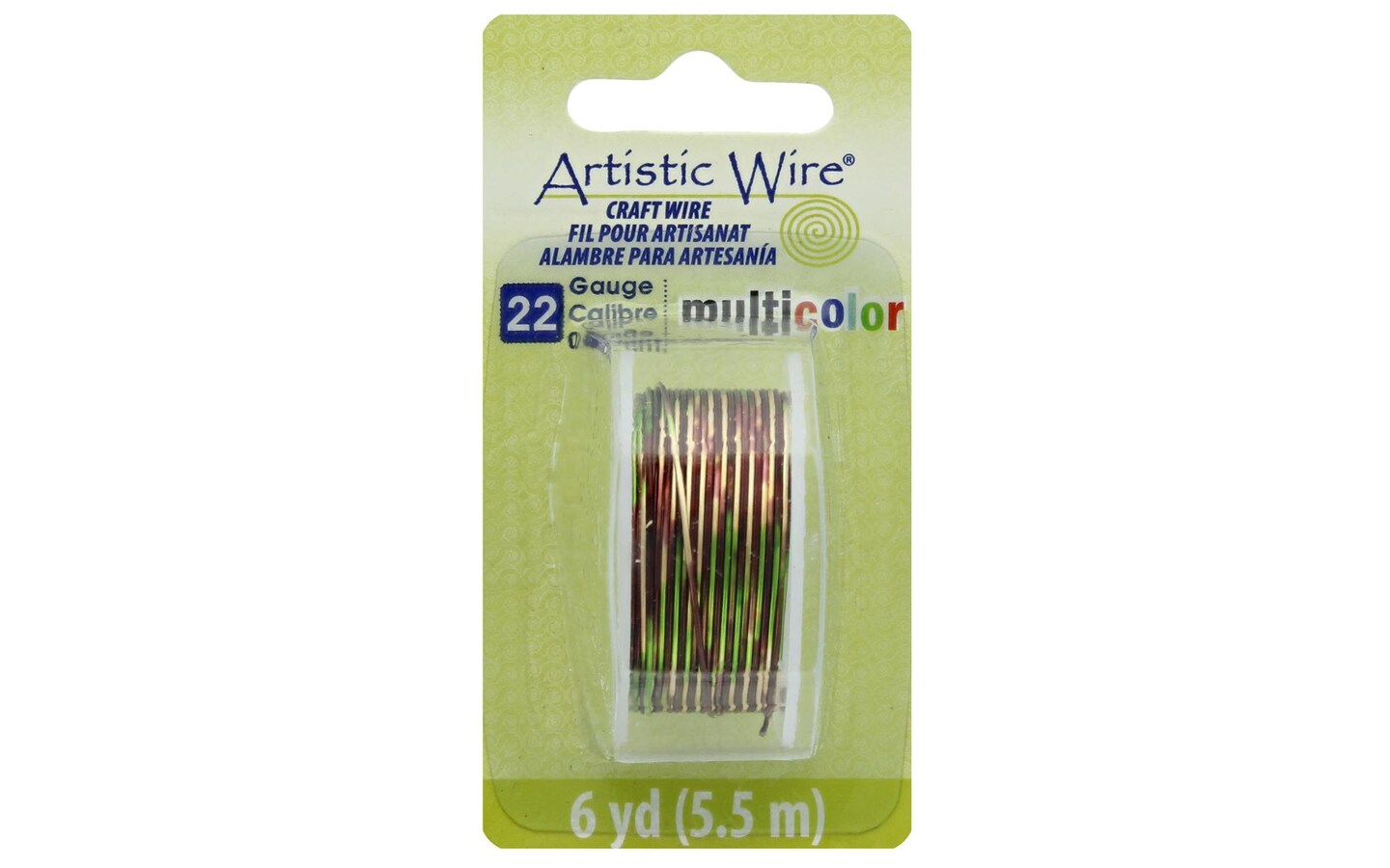 Artistic Wire Multicolor 22Ga Brn/Grn/Gold 6yd | Michaels