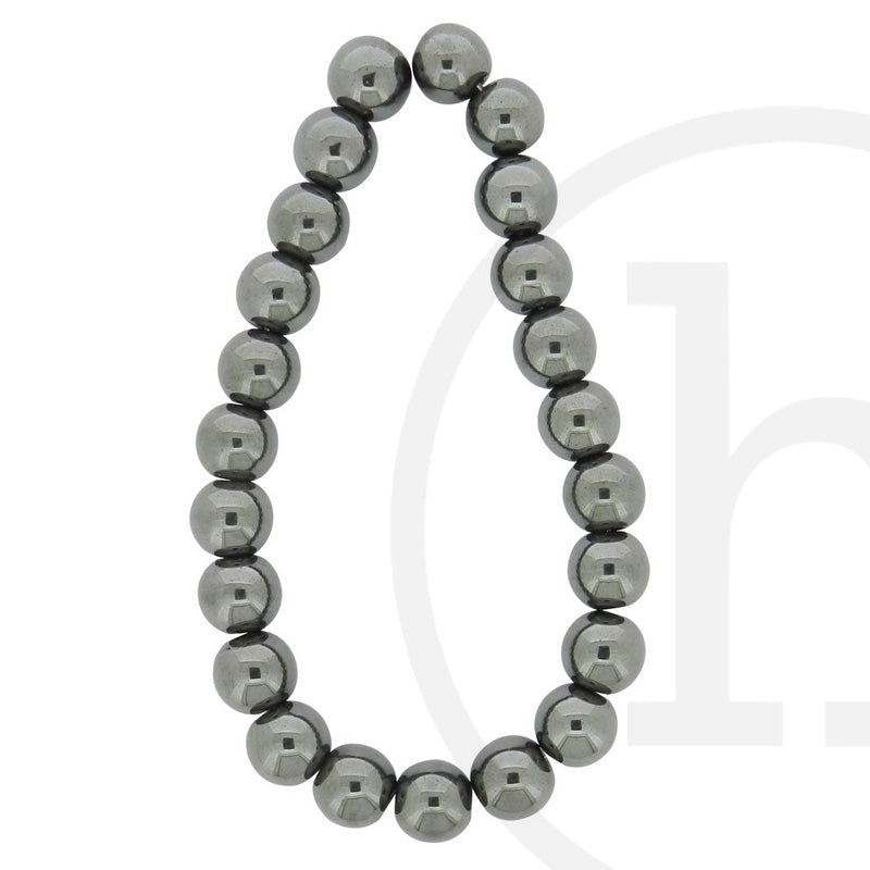 Hematine Round Beads | Michaels
