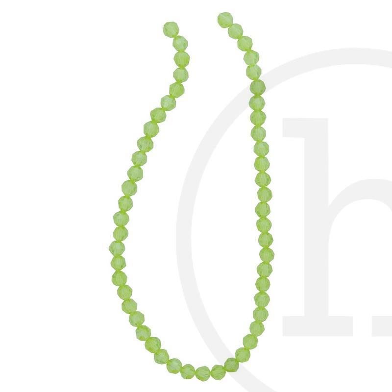 Glass Beads Faceted Round Olive Luster | Michaels