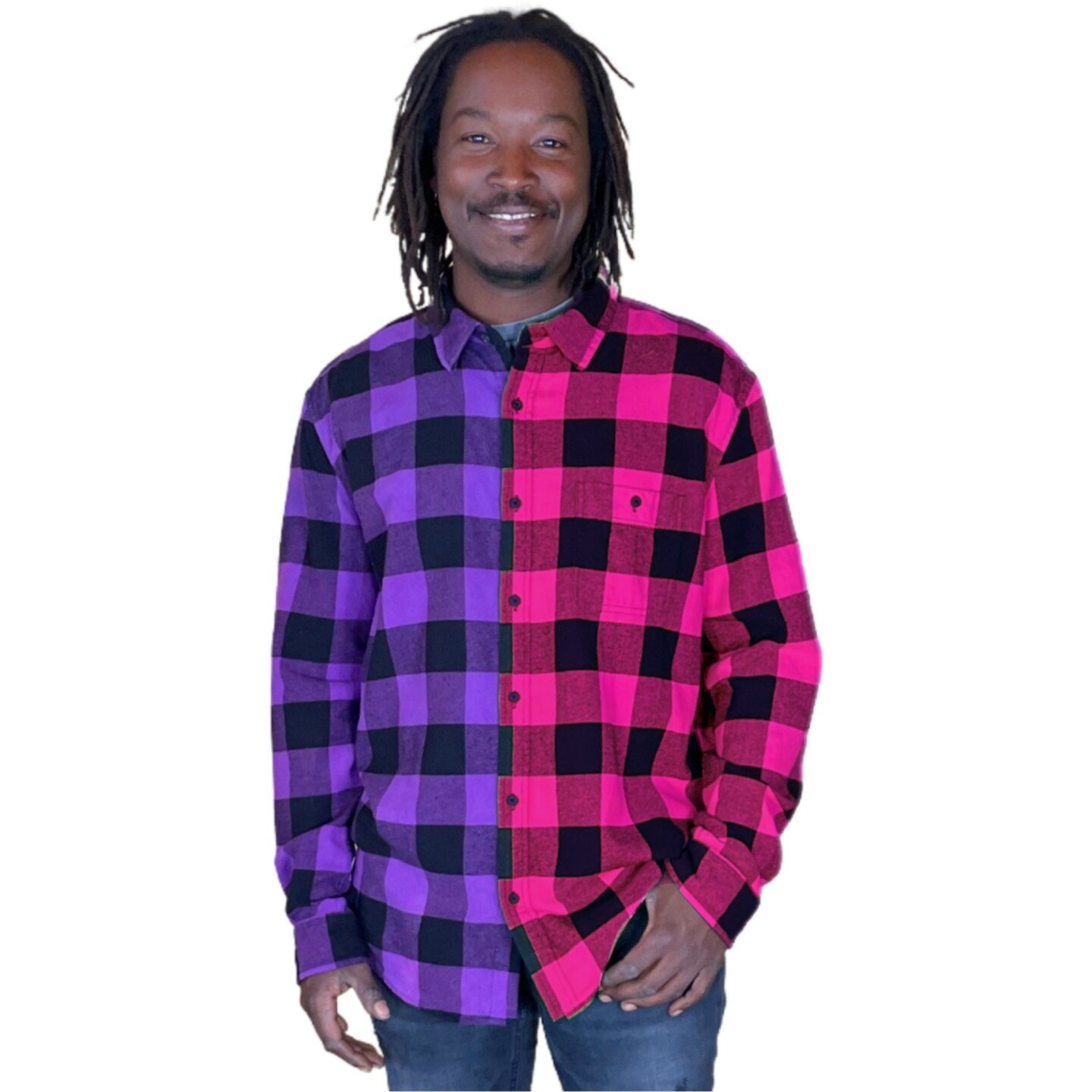 Buffalo plaid shirt mens store