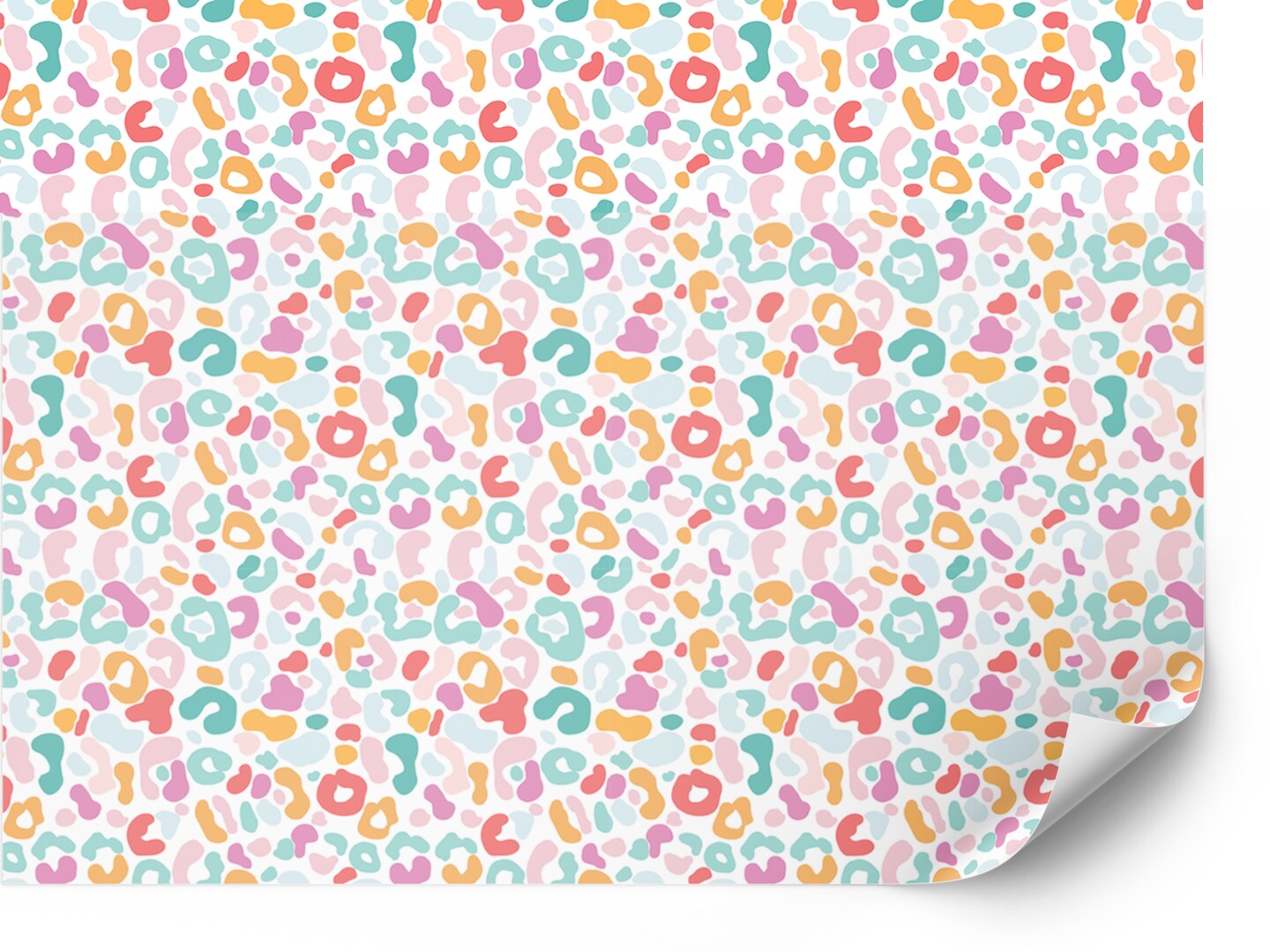 Pastel Leopard Print Vinyl Sticker Silhouette Cameo Cricut Siser all ...