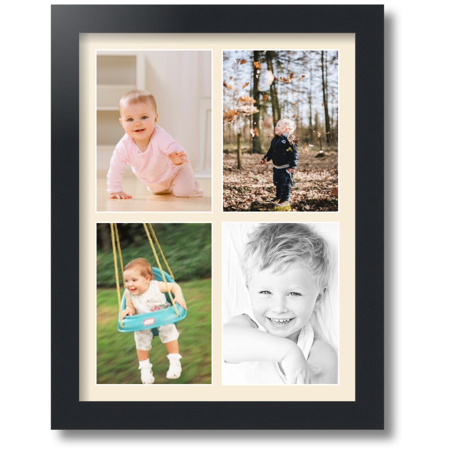 ArtToFrames Collage Photo Picture Frame with 4 - 5x7 inch Openings ...