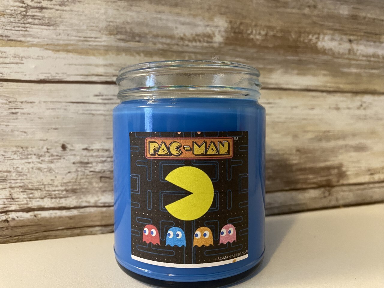 Pac Man Themed Candles Soy Candle Filled with Mini Pac Mans and Ghosts ...