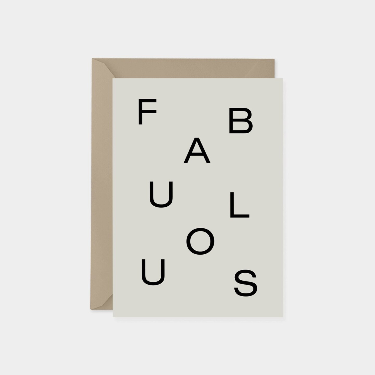 Fabulous Word Search Modern Card II, | Michaels