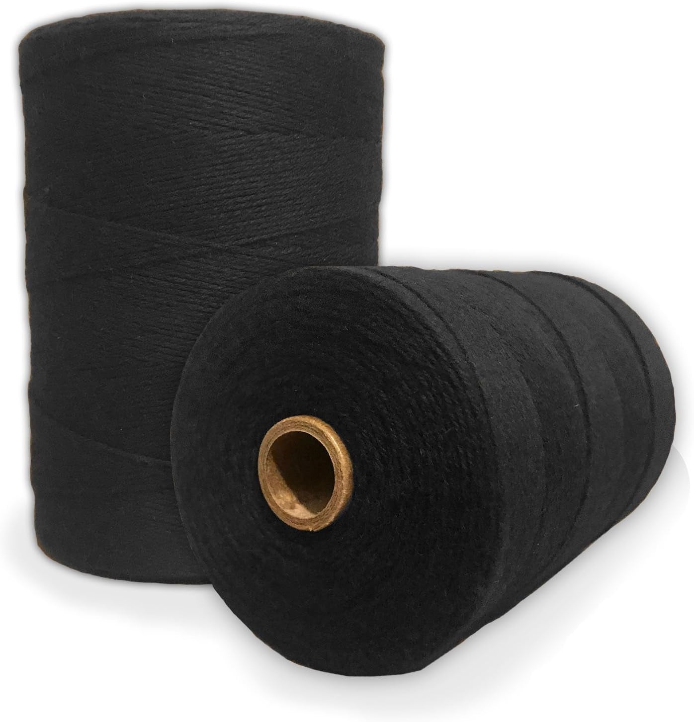 Durable Loom Warp Thread (Natural/Off White), One Spool, 8/4 Warp Yarn ...