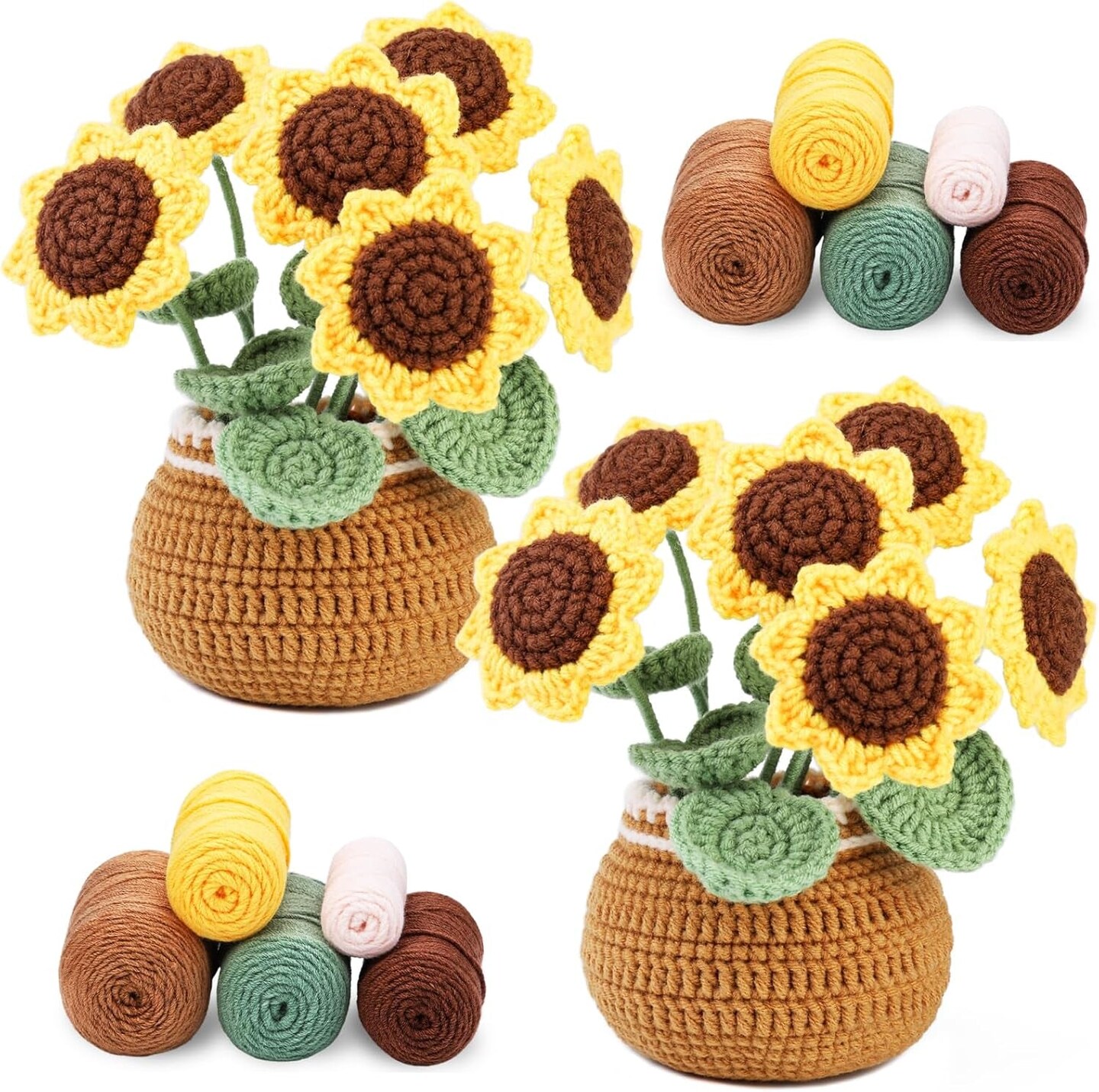 Crochet Kit for Beginners,Crochet Kit Beginner Crochet Starter Kit for ...