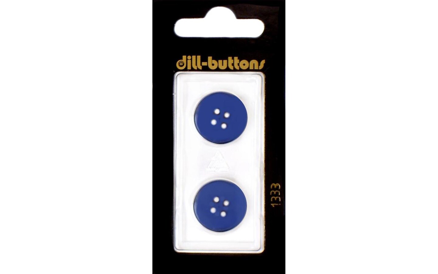 Dill Buttons 18mm 2pc 4 Hole Navy | Michaels