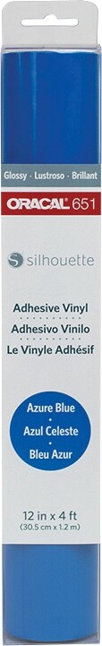 Oracal 651 Vinyl For Silhouette-Azure Blue | Michaels
