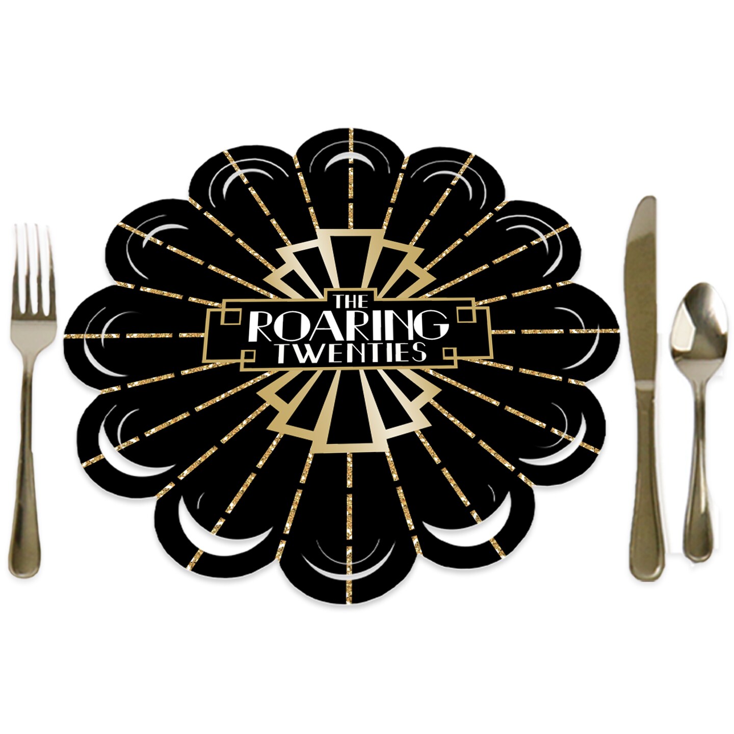 Big Dot of Happiness Roaring 20’s - 1920s Art Deco Jazz Party Round ...