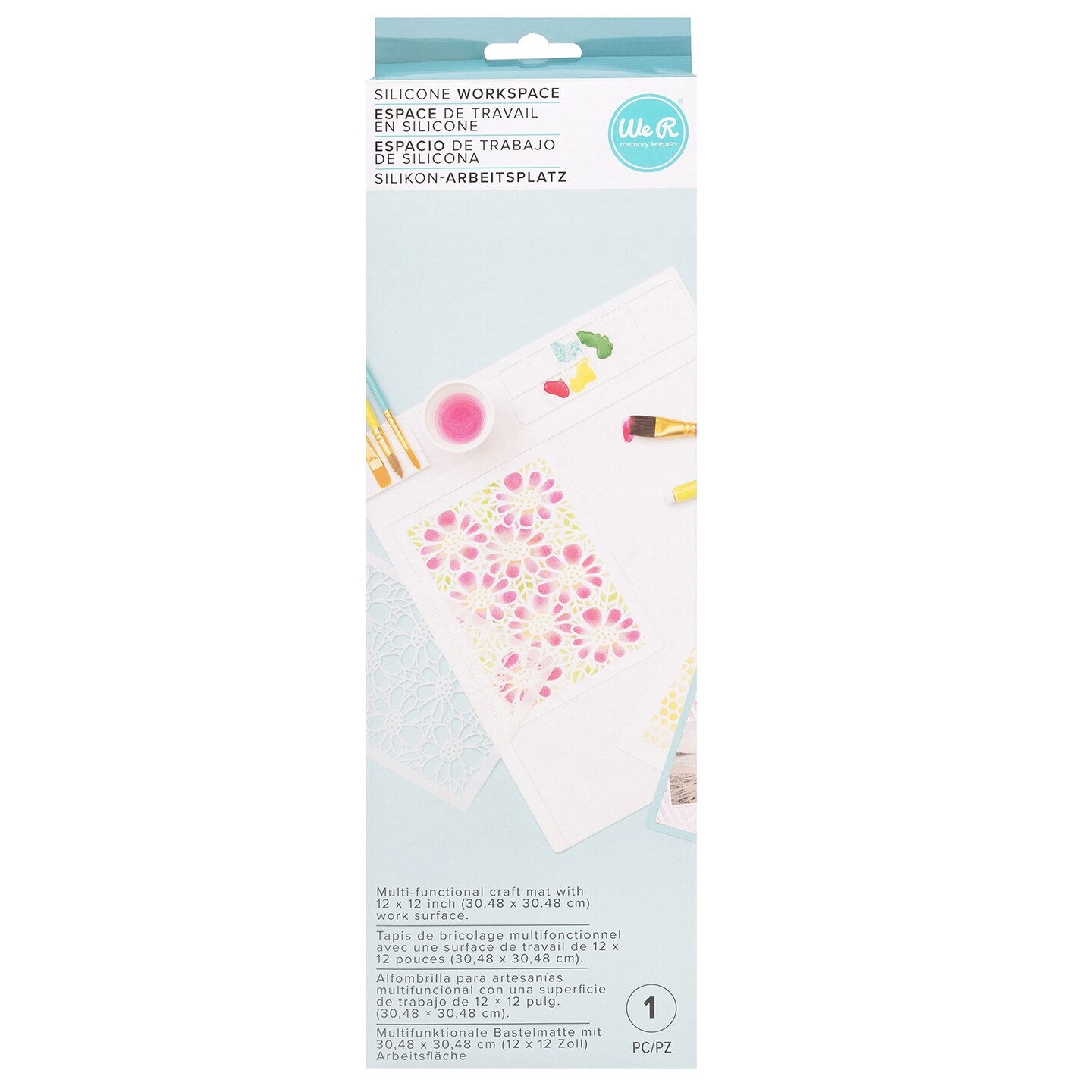 We R Memory Silicone Workspace & Stencil Mat-12"X12" | Michaels